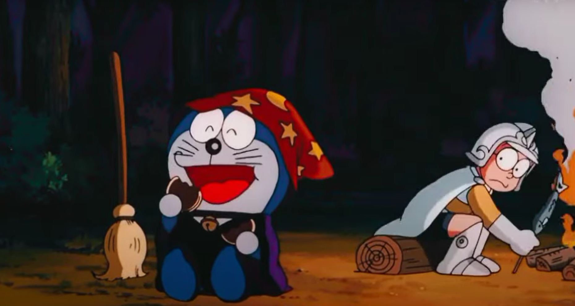 doraemon 3 magical swordsmen Movie 1994 details and Song